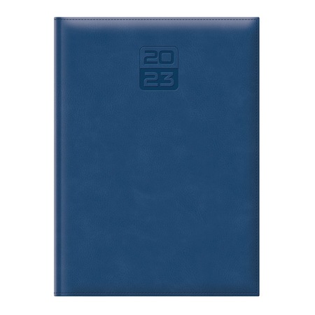 Agenda Dakota A4 datata hartie ivory coperta albastru navy - eMAG.ro