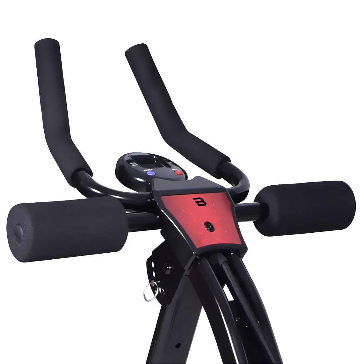 Aparat abdomene, Boudech, Frontal, 45°, Negru - eMAG.ro