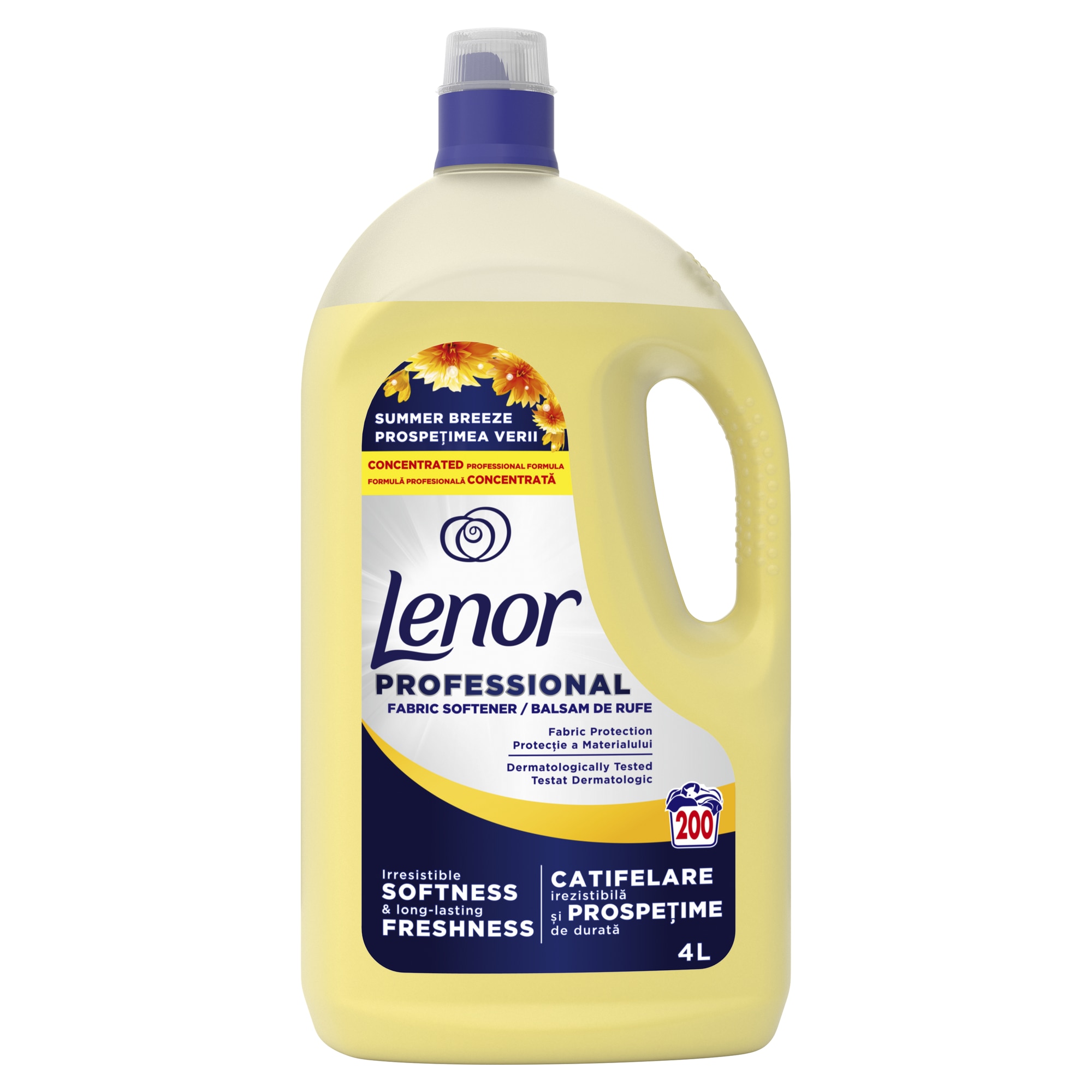 Lenor Professional Summer Breeze öblítő, 200 mosás, 4 l - eMAG.hu