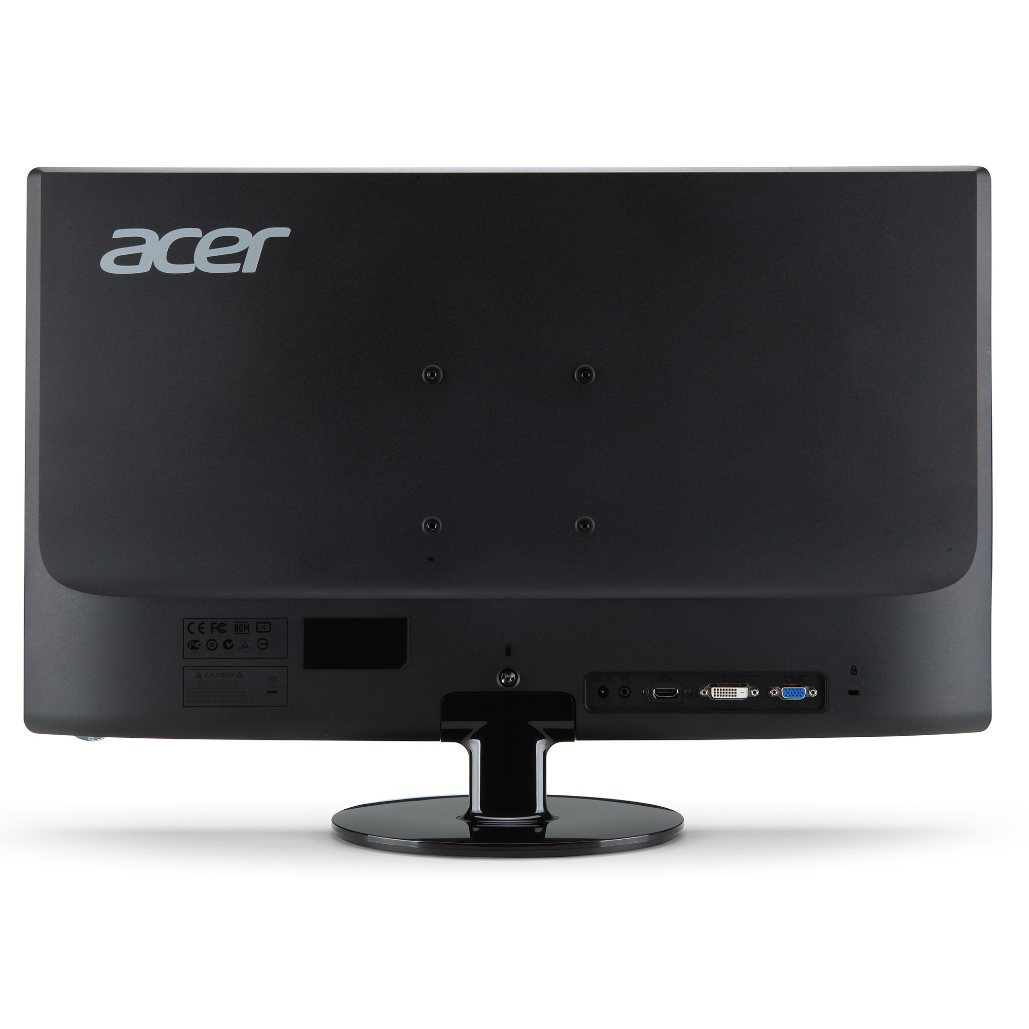 Monitor LED VA Acer 27", Wide, Full HD, HDMI, DVI, Negru, S271HLDBID ...