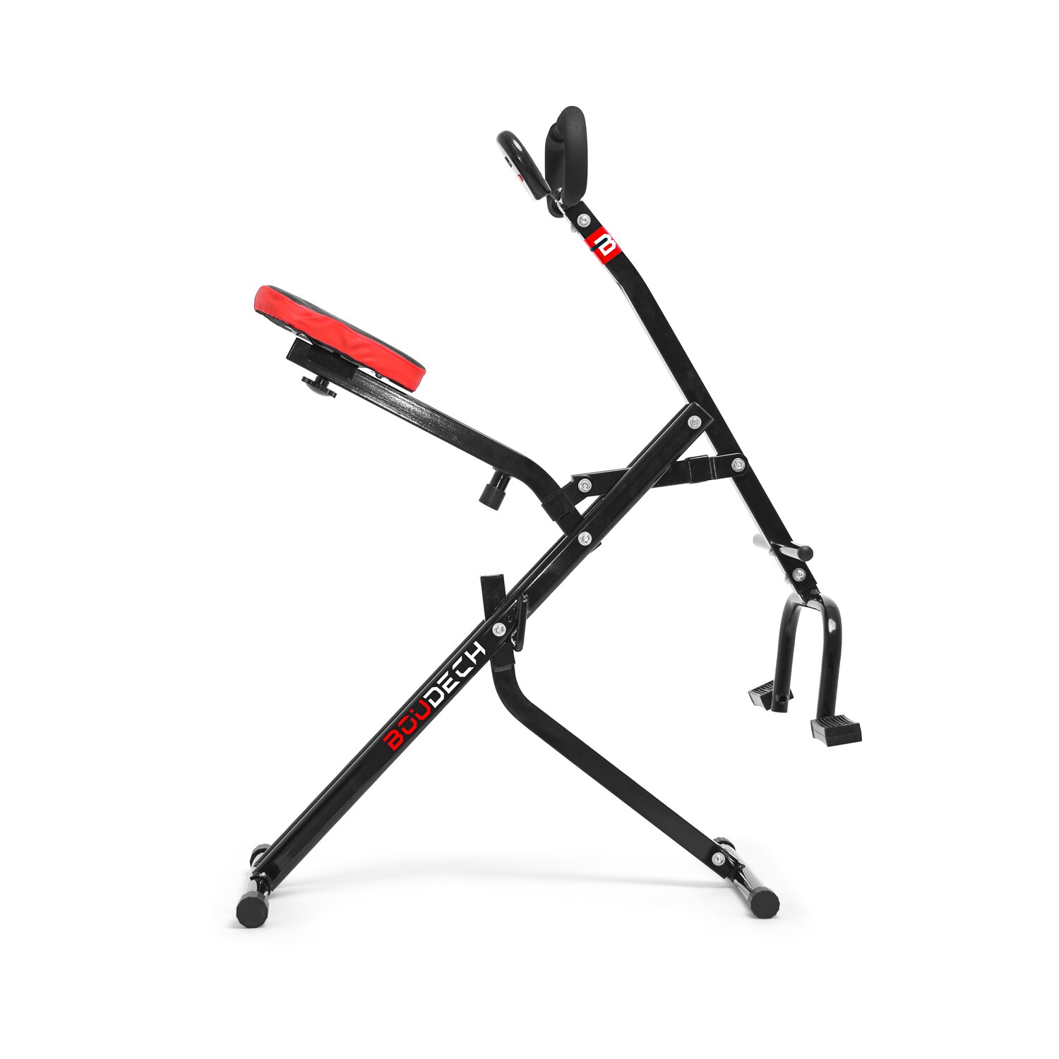 Aparat fitness, Boudech, 130°, 5 posturi, 103x46x126cm, Negru - eMAG.ro