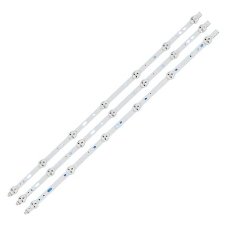 Set 3 barete led, Televizor Samsung 32 inch, 2 cu 7 led-uri si 1 cu 6 ...