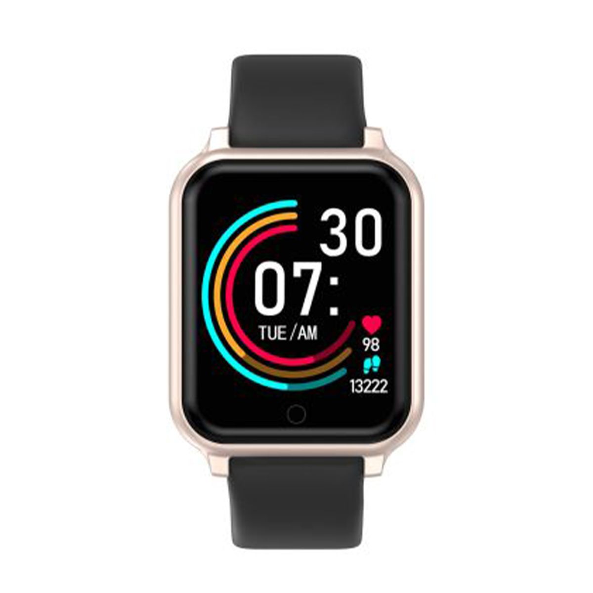 Ceas Smartwatch T70, Touchscreen, Rezistent la apa, Auriu - eMAG.ro