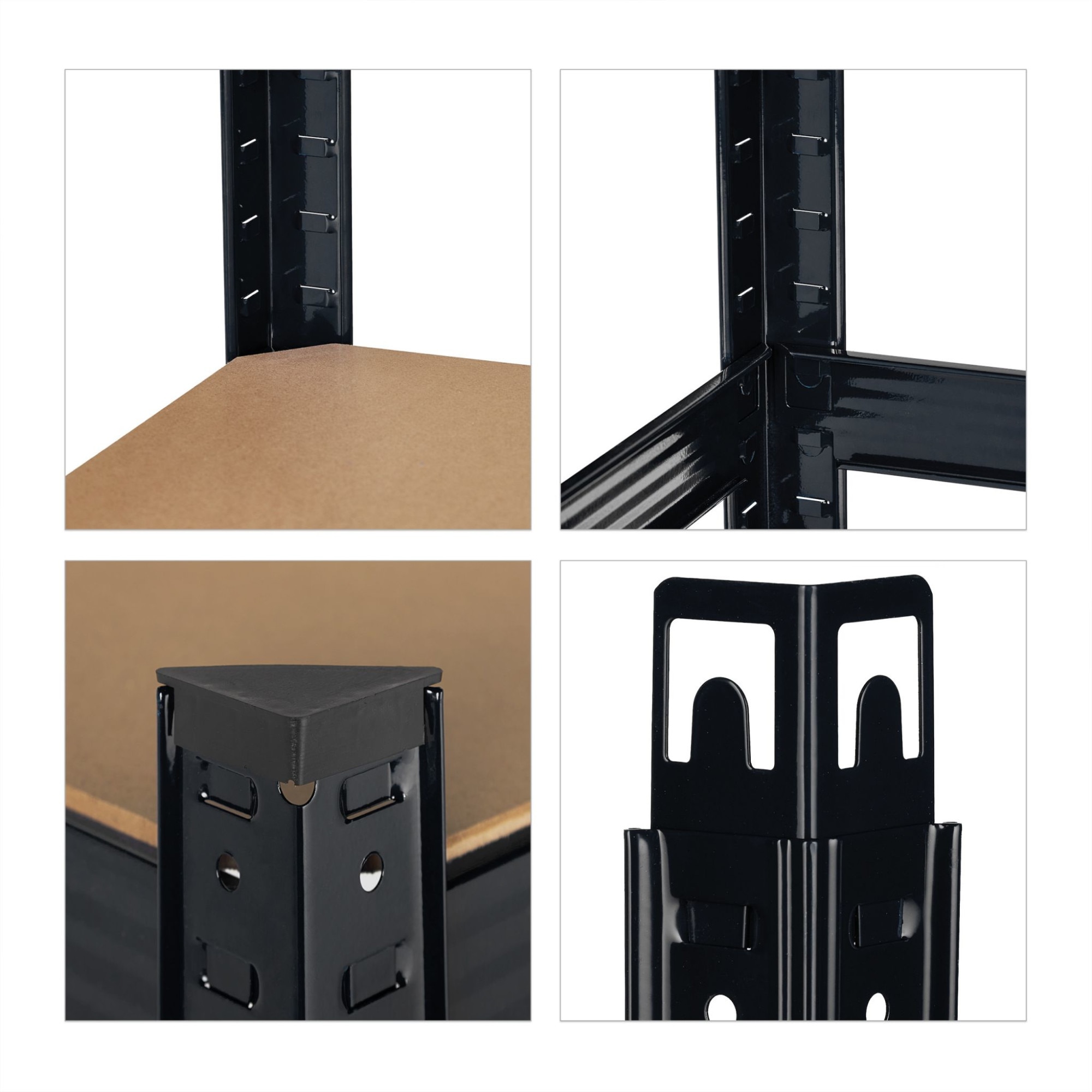 Raft metalic cu 5 polite, dimensiuni 150 x 75 x 30 cm, capacitate ...