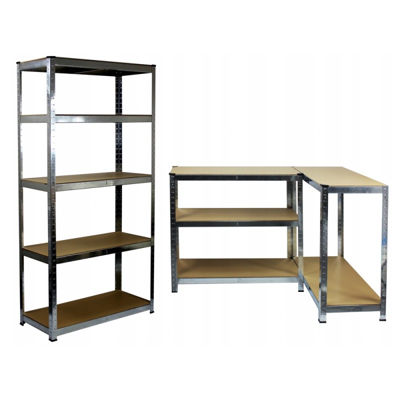 Raft metalic, PROCART, 5 nivele depozitare, sarcina maxima totala 875 ...