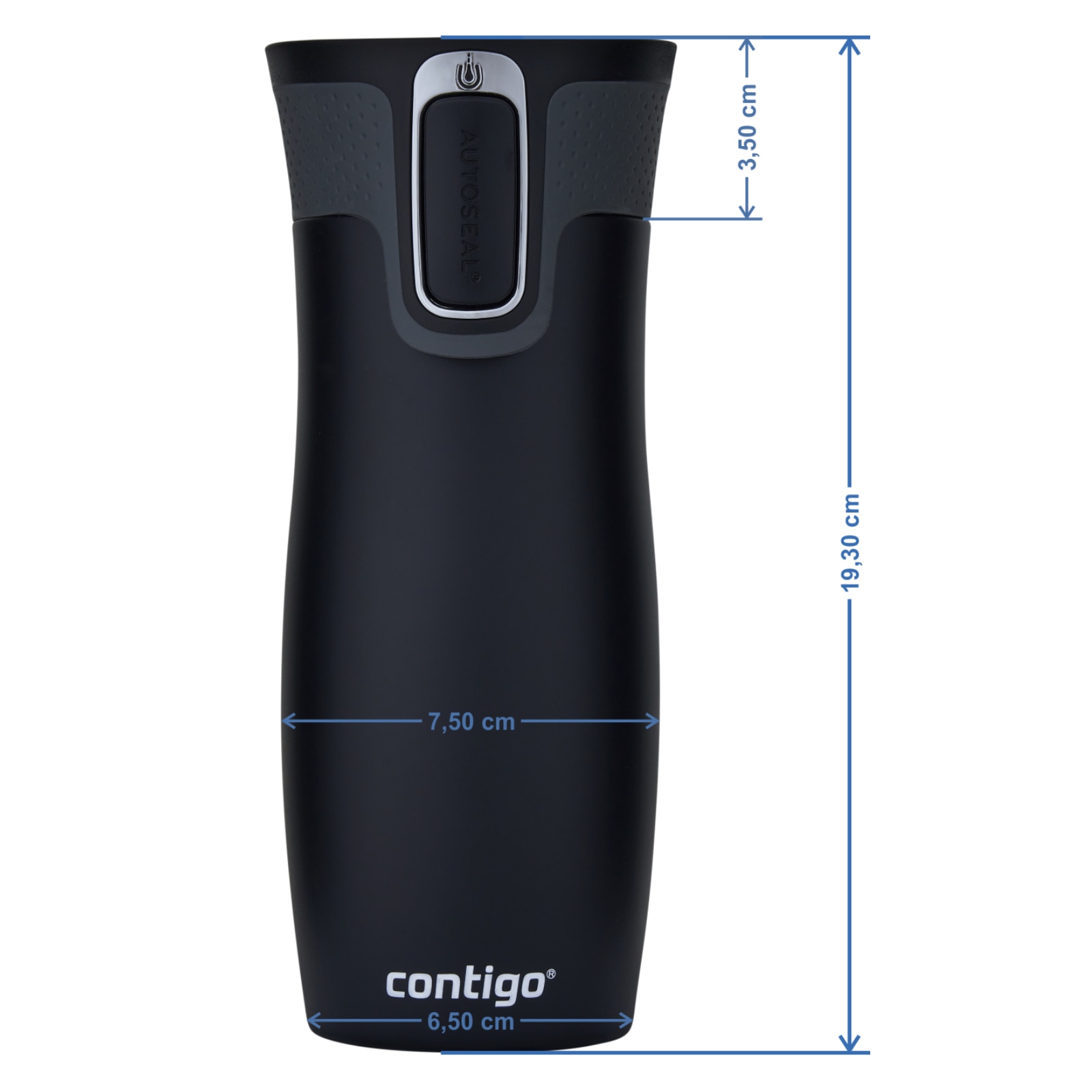 Termos, Contigo, Otel, 470 ml, Turcoaz - eMAG.ro