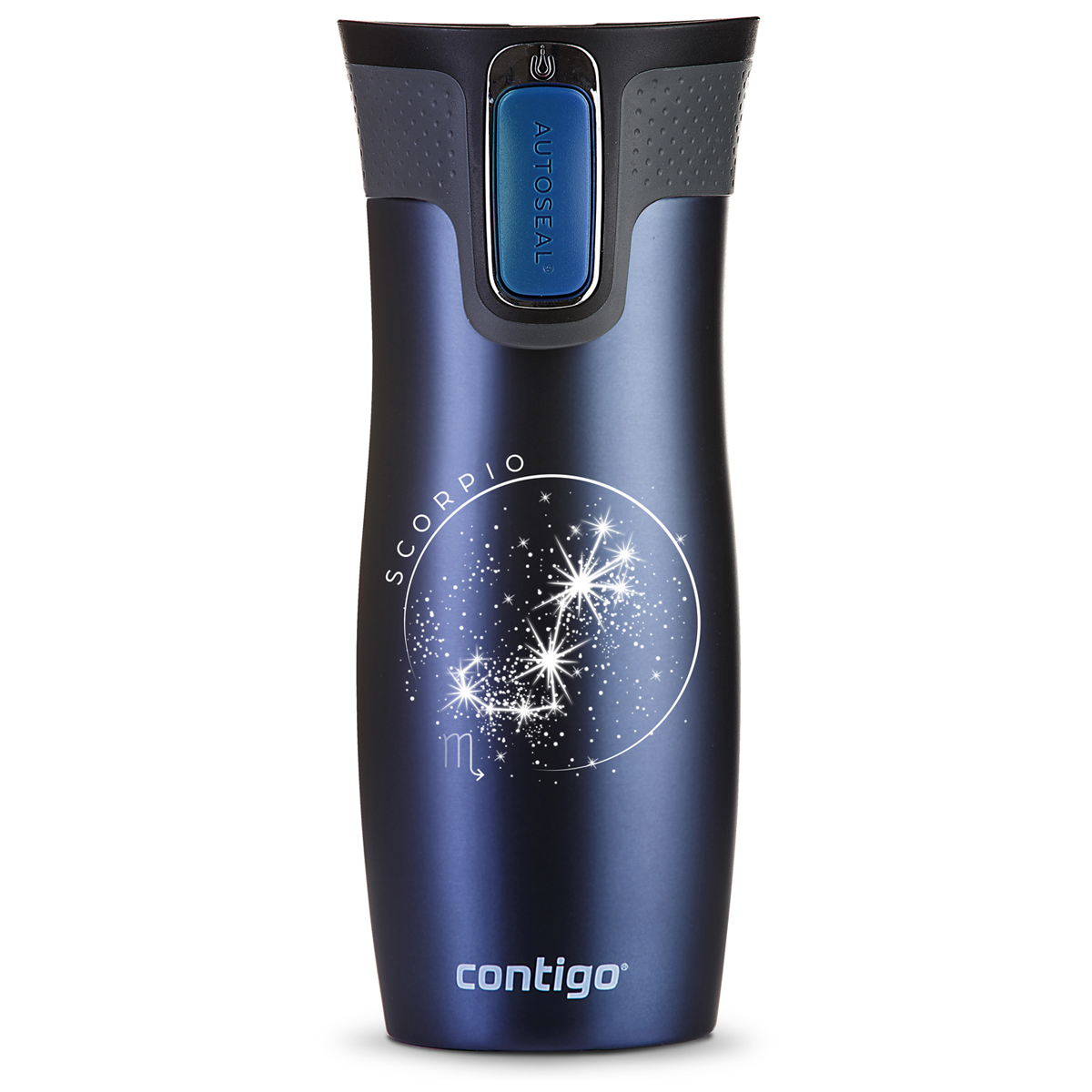Cana termos Contigo, Inox, 470ml, Bleumarin - eMAG.ro