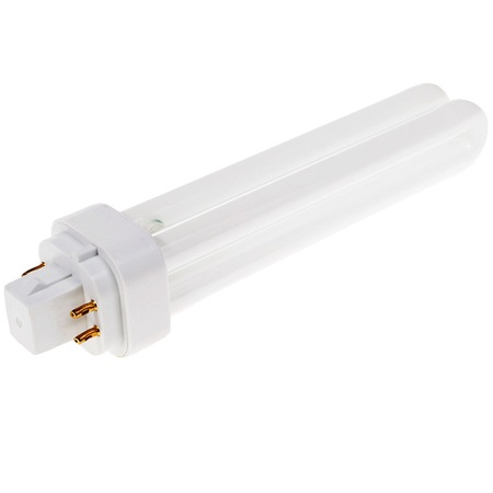 Bec compact fluorescent, G24Q-3, 4 pini, 26 W/840, Corn sticla 2U - eMAG.ro