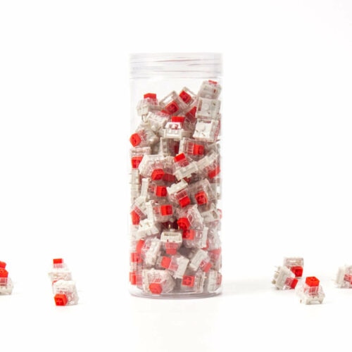 Set switch-uri pentru tastaturi mecanice Kailh Box Switch Set Red 110 ...