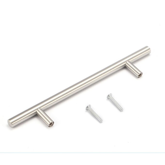 Set 10 manere dulapuri, Yatovur, Inox, 128 mm, Argintiu - eMAG.ro