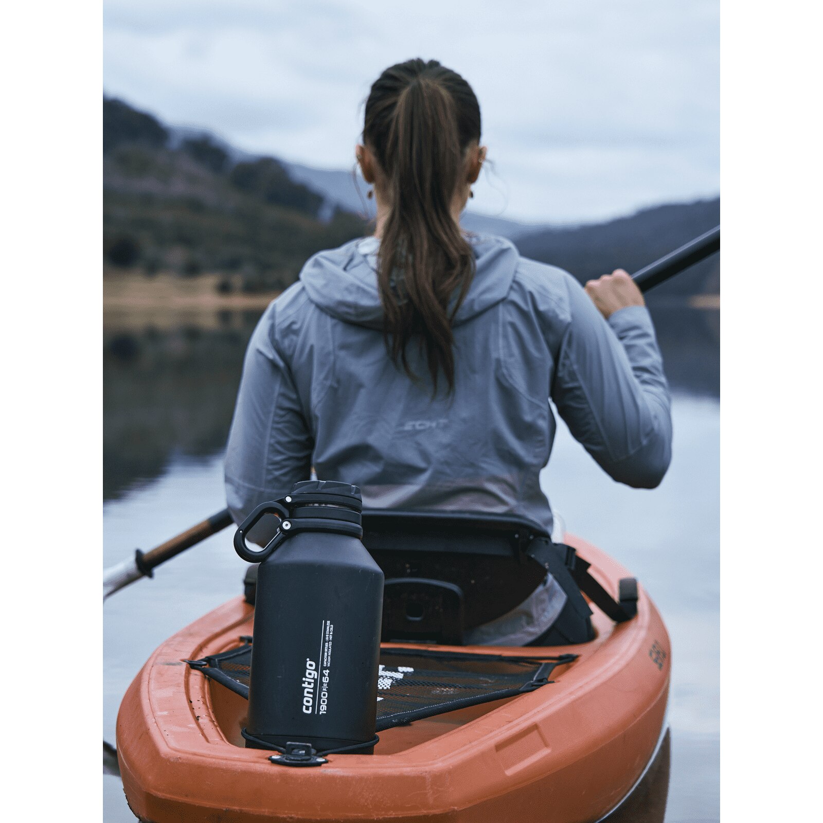 Termos Contigo, Inox, 1900ml, Negru - eMAG.ro