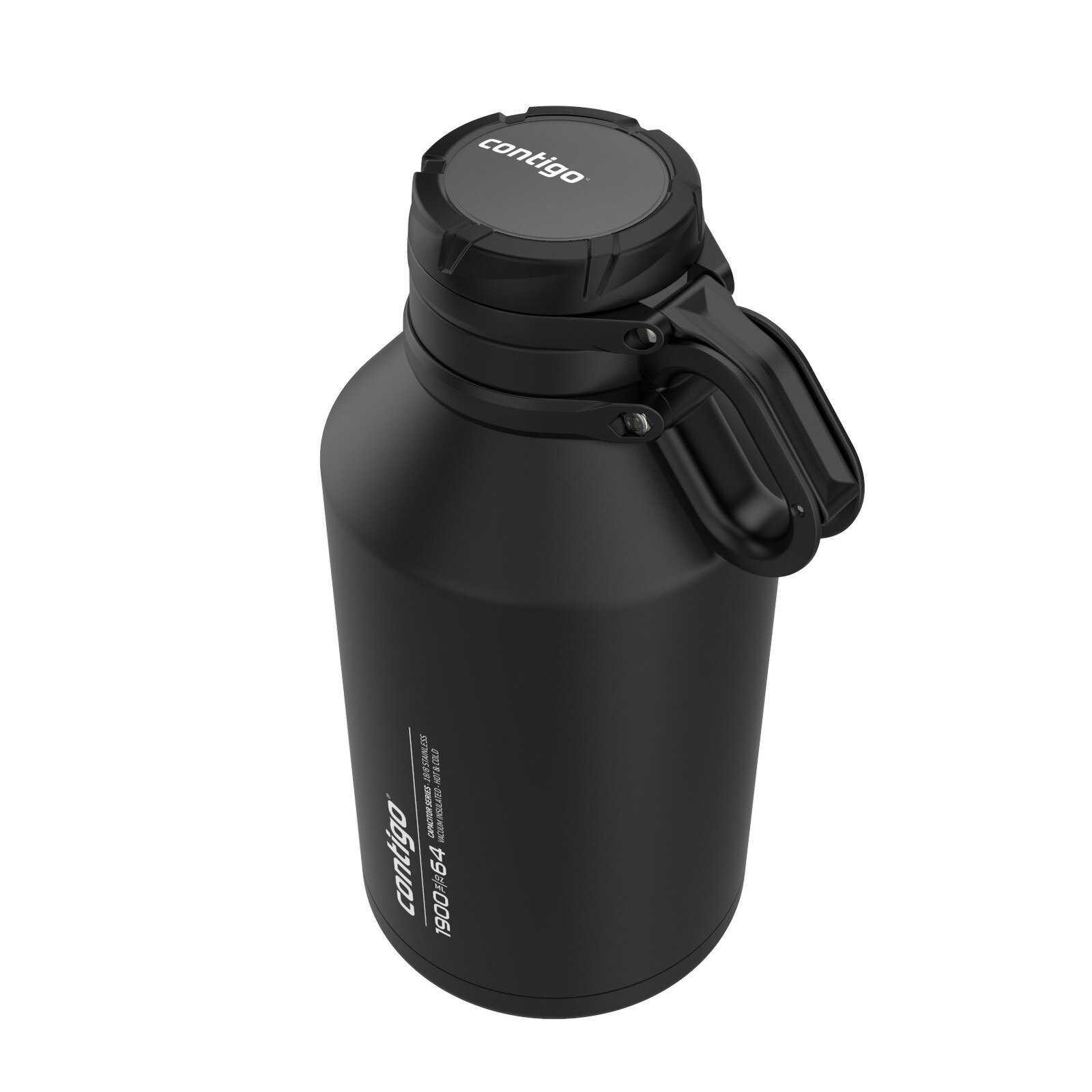 Termos Contigo, Inox, 1900ml, Negru - eMAG.ro