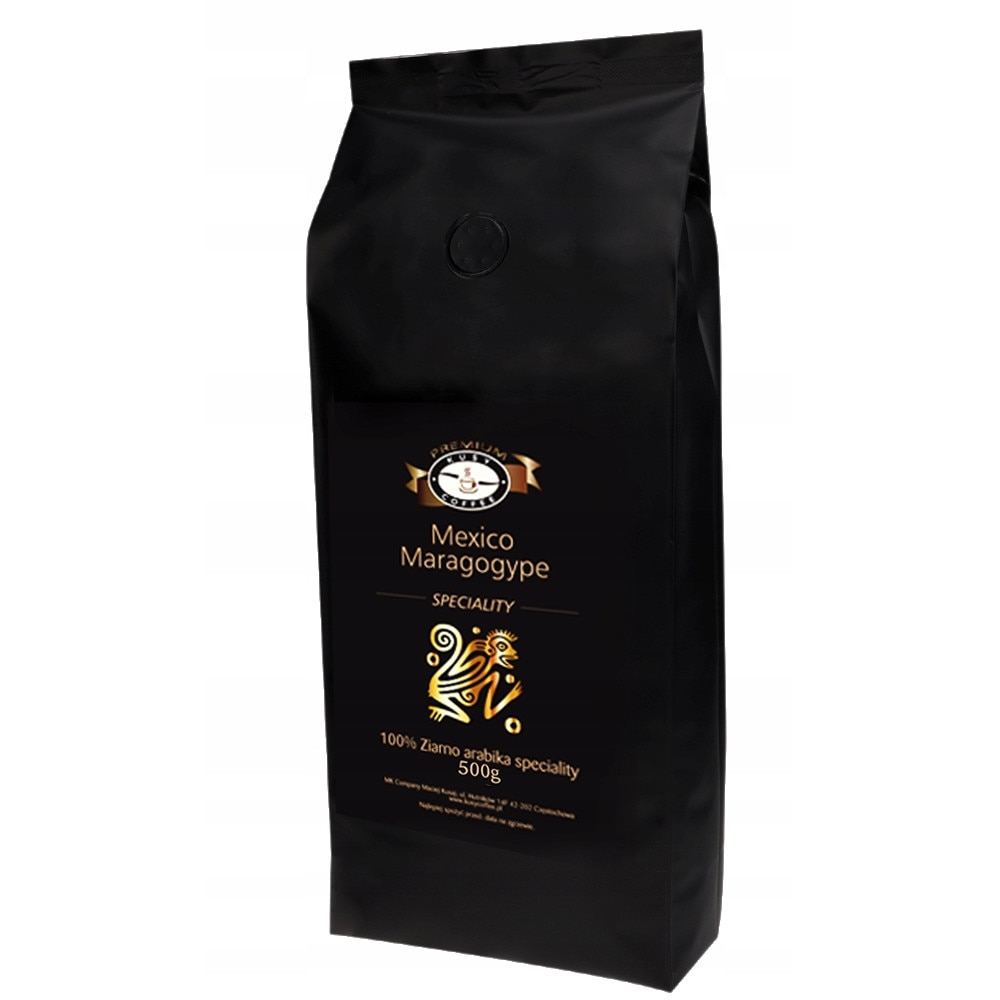 Cafea Boabe Mexico Maragogype Kusy Coffee Arabica 100% proaspat prajita ...