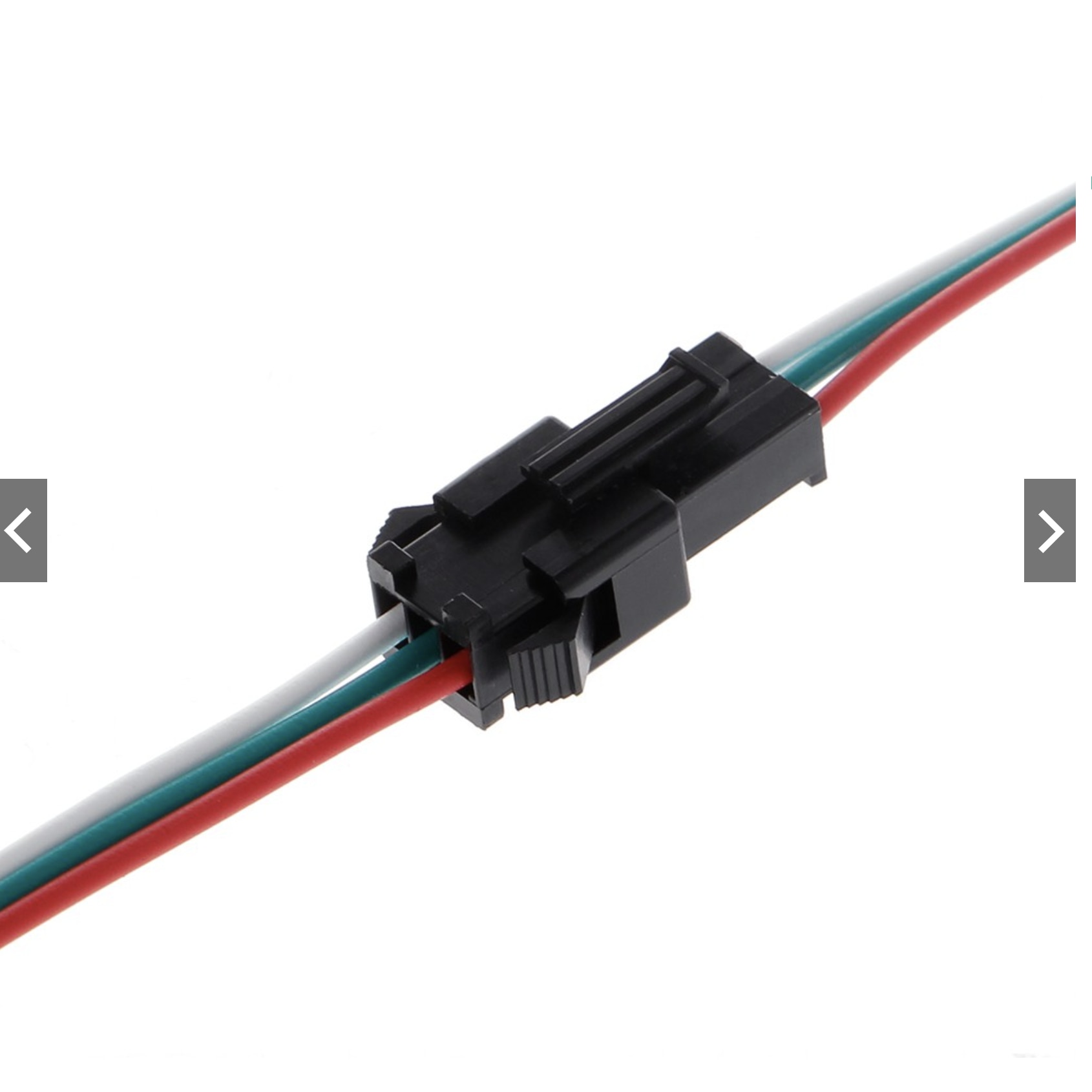 Cablu conector auto cu 3 fire, 3 pini, Mama - Tata, 20 cm, Multicolor ...