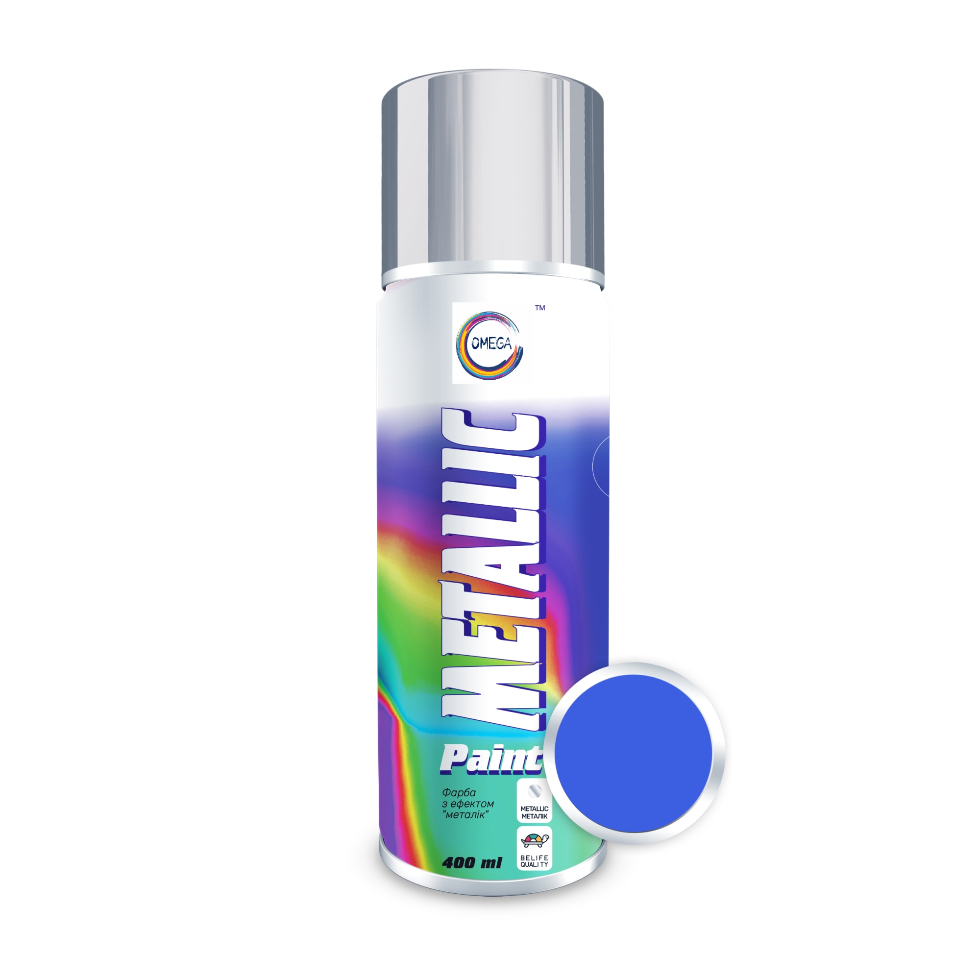 Spray vopsea Metallic, Flash Blue 400 ml - eMAG.ro