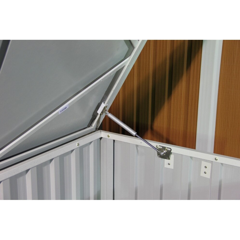 Cutie depozitare exterior 770 l, Duramax, Otel, Gri Antracit - eMAG.ro