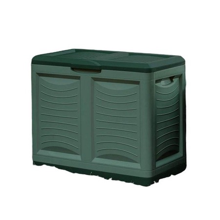Container gunoi, Frankystar, Plastic, 200l, 78x45x64cm, Verde - eMAG.ro