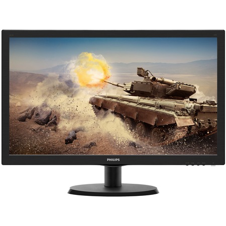 Philips 223V5LSB TN 21.5" LED-es monitor, Wide, Full HD, DVI, Fekete ...