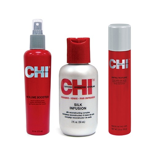 Set CHI Volume & Shine & Stength - eMAG.ro