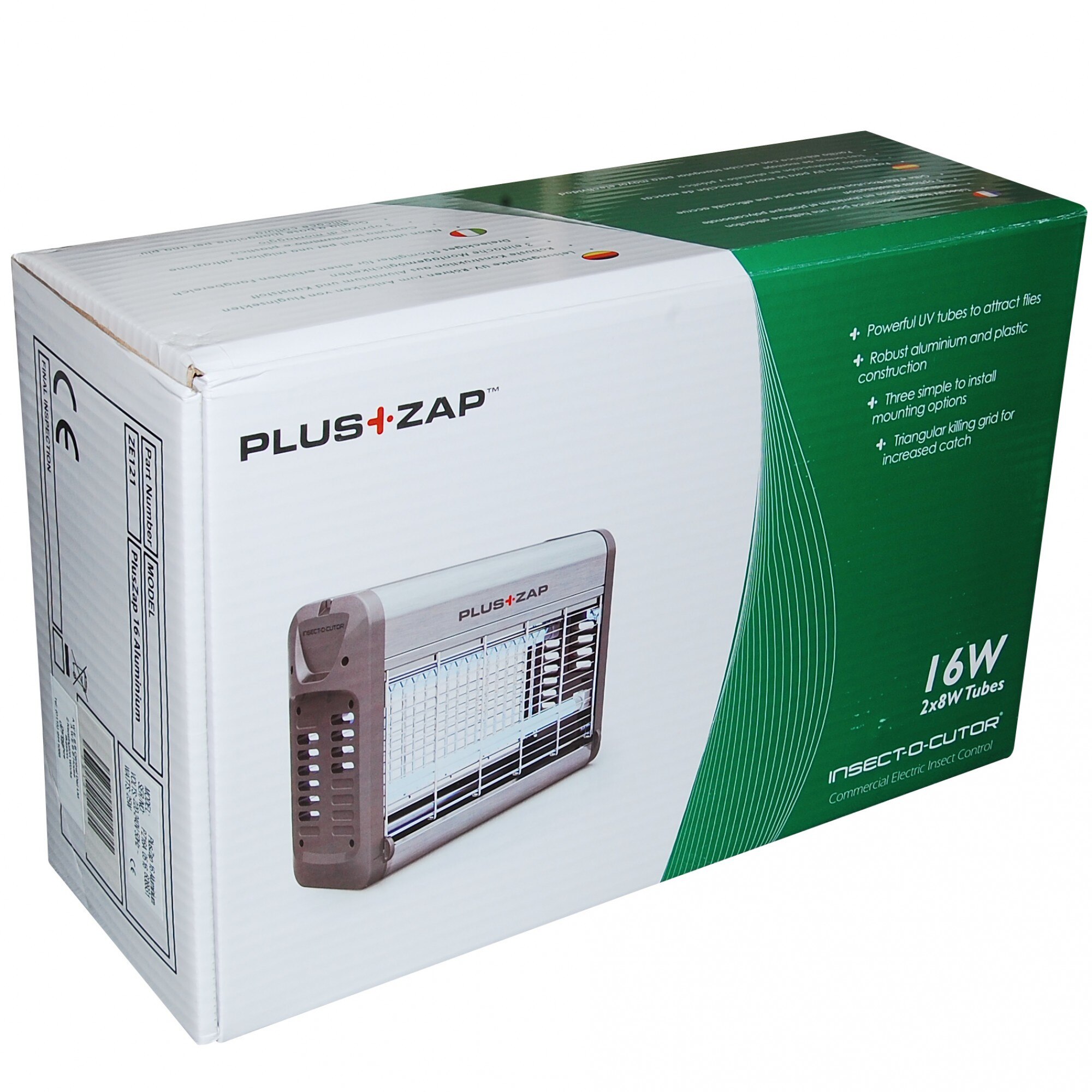 Инсектицидна лампа Pelsis PLUS ZAP 16W, Против летящи насекоми - eMAG.bg