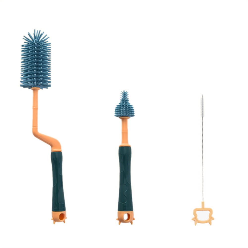 Perie de curatat sticle / pahare, Curatator Scrubber, 3 Piese, 33cm ...