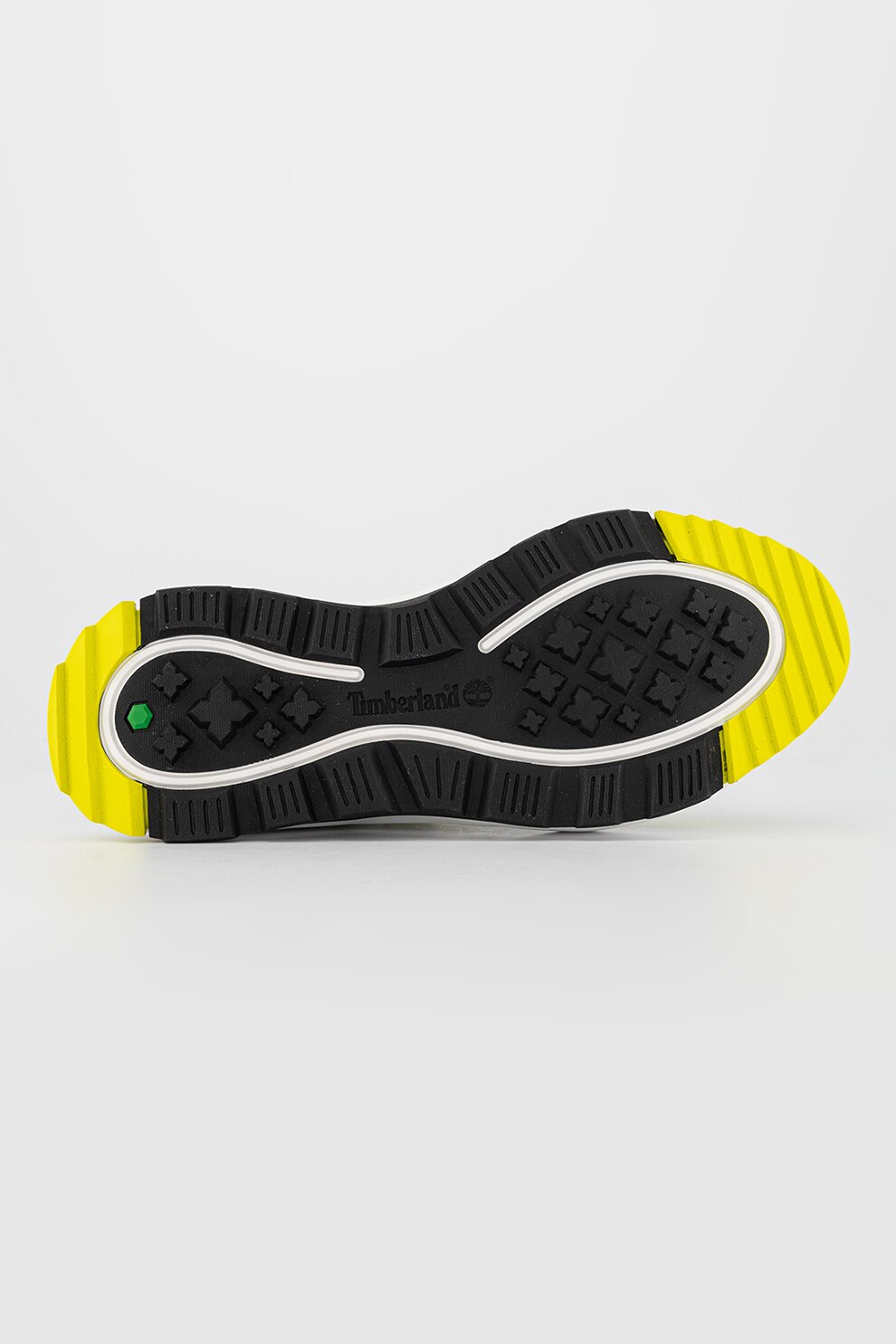 Timberland, Pantofi sport low-cut cu model colorblock, Verde neon ...