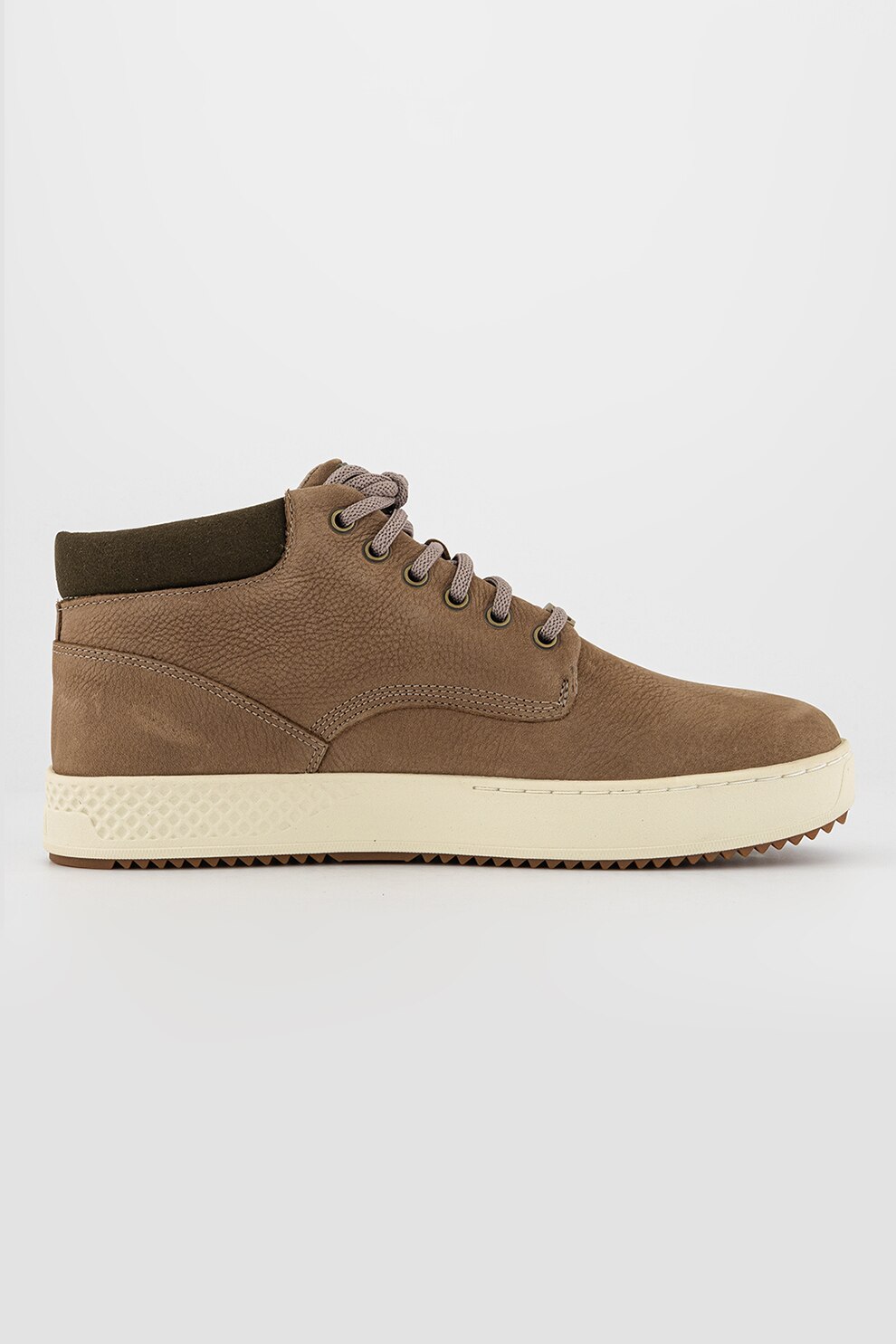 Timberland, Pantofi sport mid-cut de piele Cityroam, Maro taupe, 11 ...