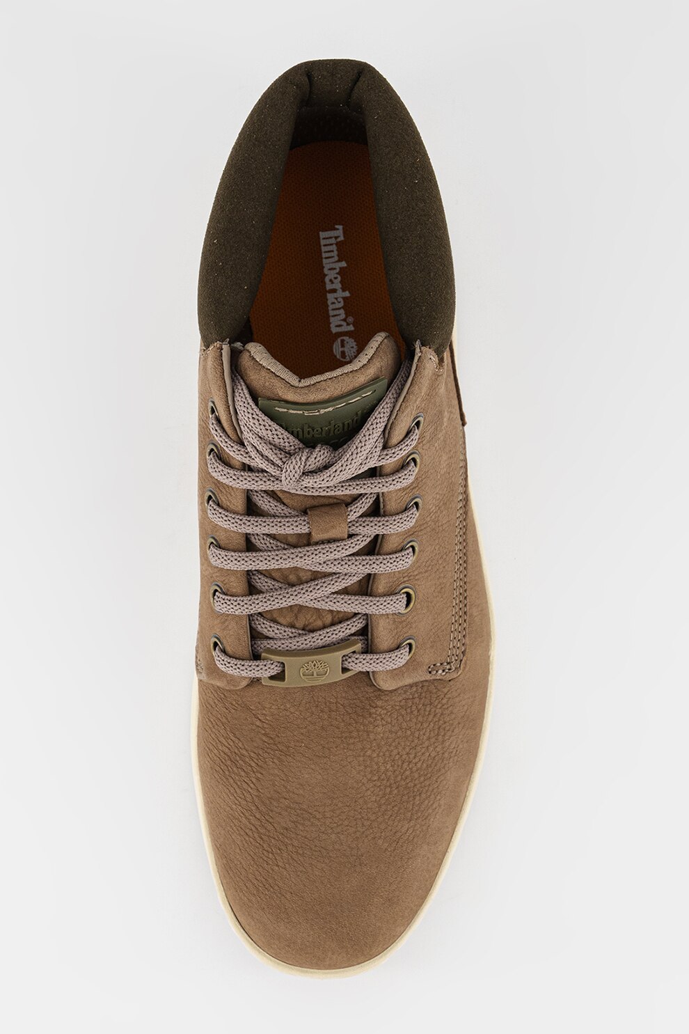 Timberland, Pantofi sport mid-cut de piele Cityroam, Maro taupe, 11 ...