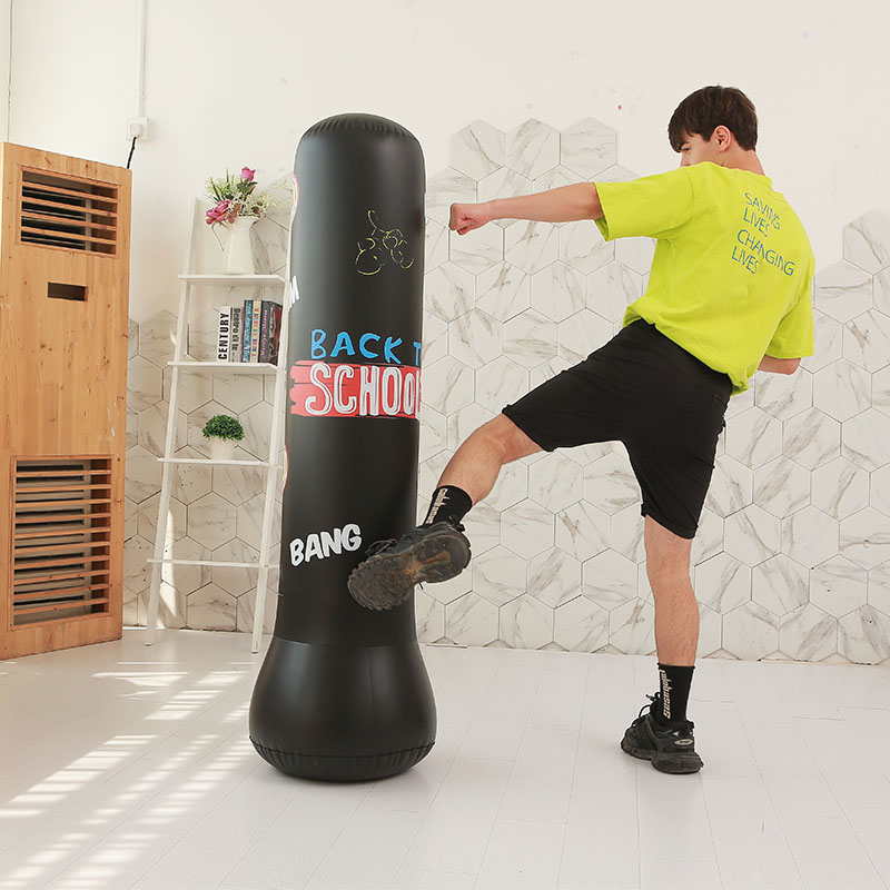Sac Gonflabil Box Copii, PVC, 120x65 cm, Negru - eMAG.ro