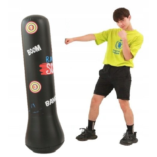 Sac Gonflabil Box Copii, PVC, 120x65 cm, Negru - eMAG.ro