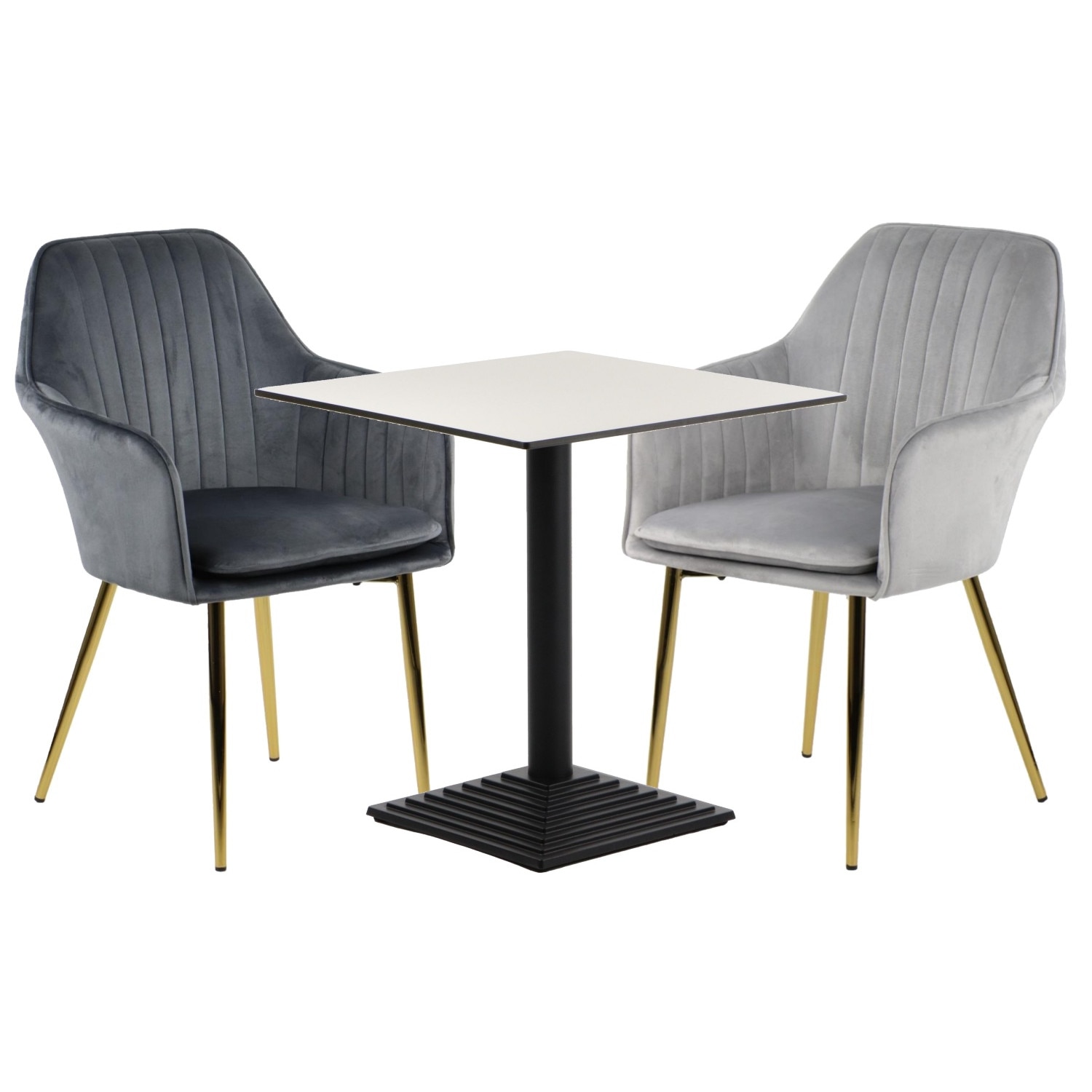 Scaun pentru living CN-9020, Casa si restaurant, Metal/Stofa, Cadru ...