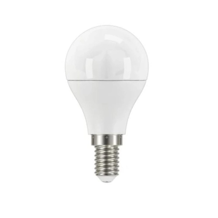 Bec LED E14, tip glob, 7 W, 800 lumeni, lumina rece, Kanlux - eMAG.ro
