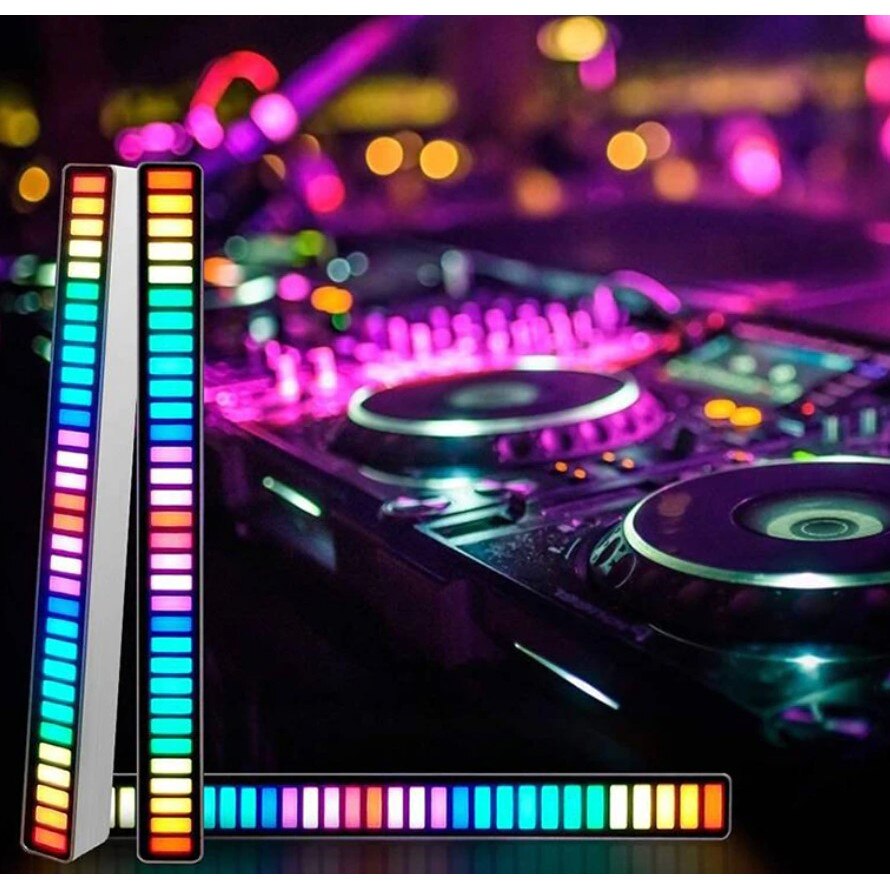 Bara decorativa luminoasa DanceLight, Bluetooth, Sound Control, Music ...