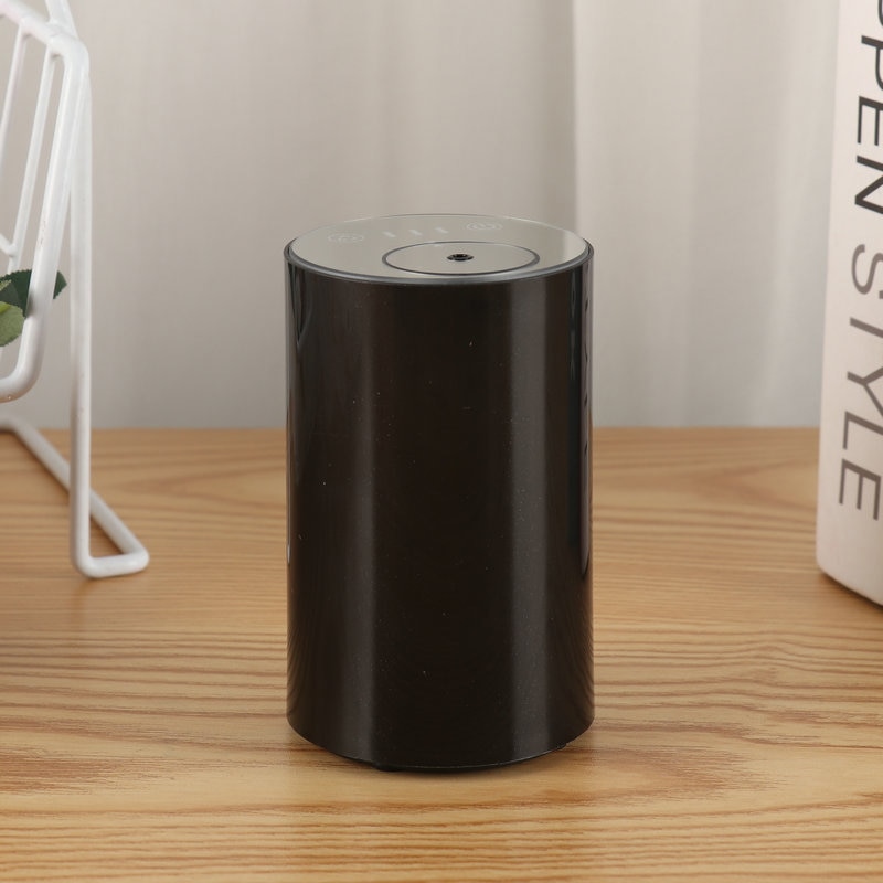 Difuzor aromaterapie auto, portabil, fara apa, cu afisaj LED, 2 butoane ...