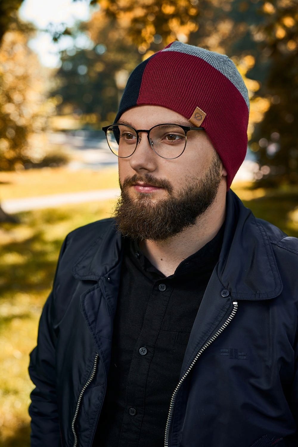 Caciula de iarna barbati, Brodrene, Acril, 56-60 cm, Multicolor - eMAG.ro