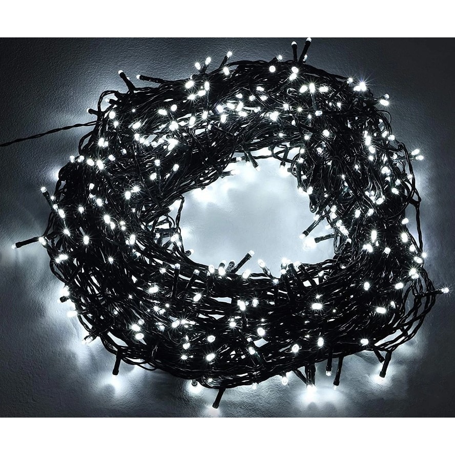 Линейна светлинна инсталация, Външно/Вътрешно, 8 комплекта коледни ...