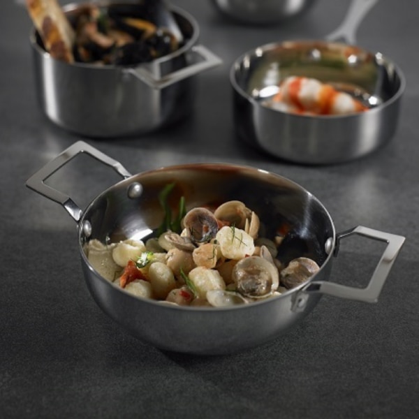 Vas din inox pentru servire tip signature dish, 10x4.25 cm - eMAG.ro