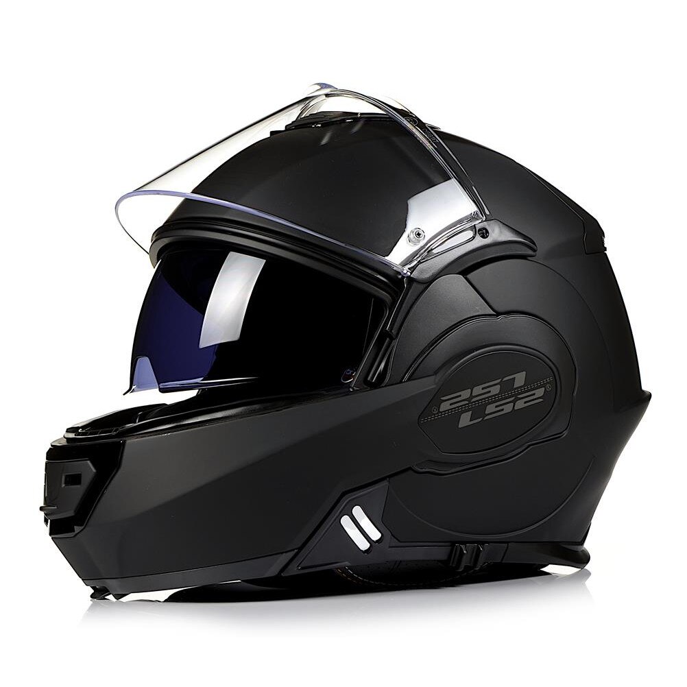Casca moto, LS2, FF399 Valliant, Negru mat, Protectie UV, ABS, S 55-56 ...