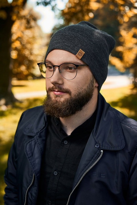 Set 3 in 1 barbati, Brodrene, Caciula + fular tip guler + manusi, Acril ...