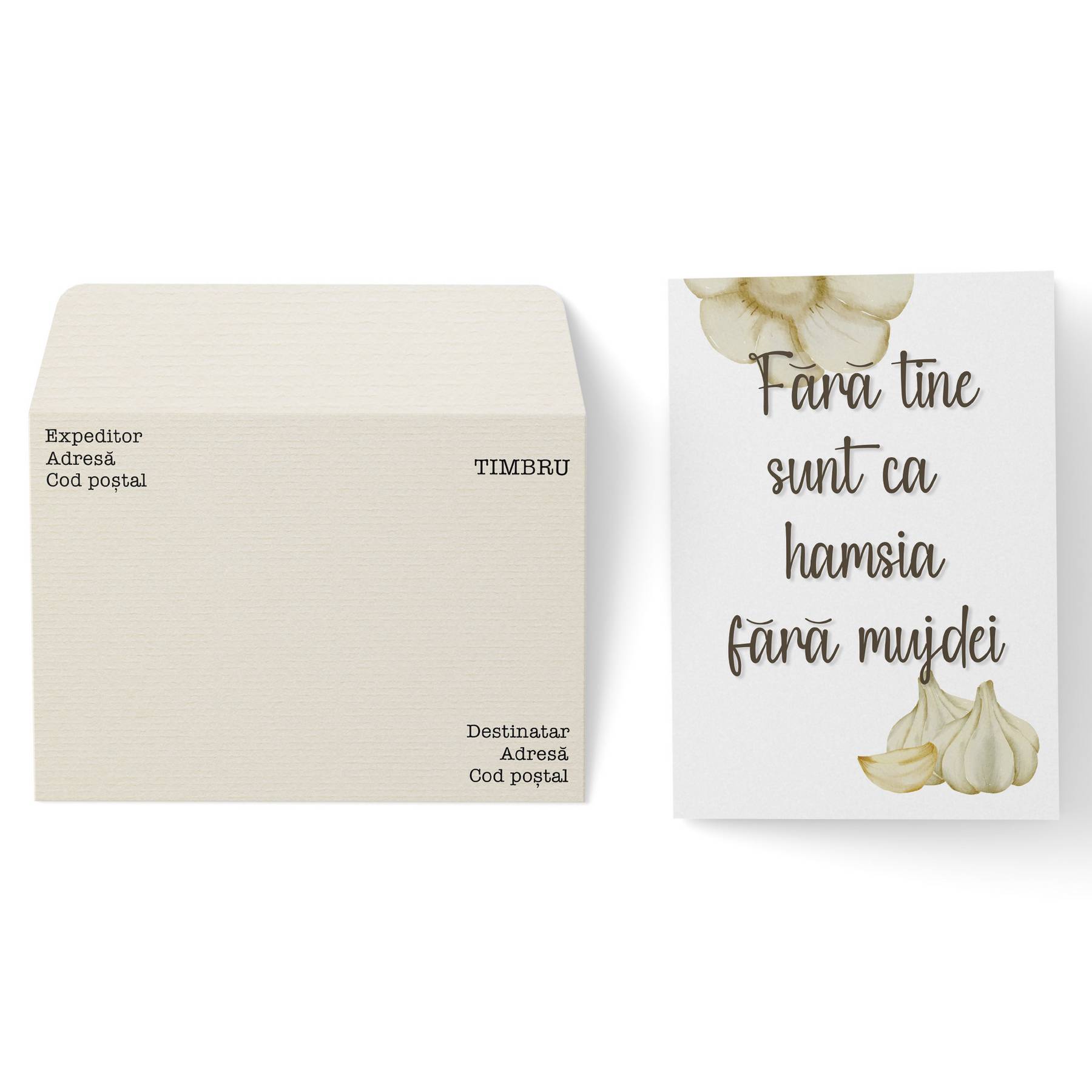 Felicitare cu plic, hartie texturata premium - zi de nastere/aniversare ...