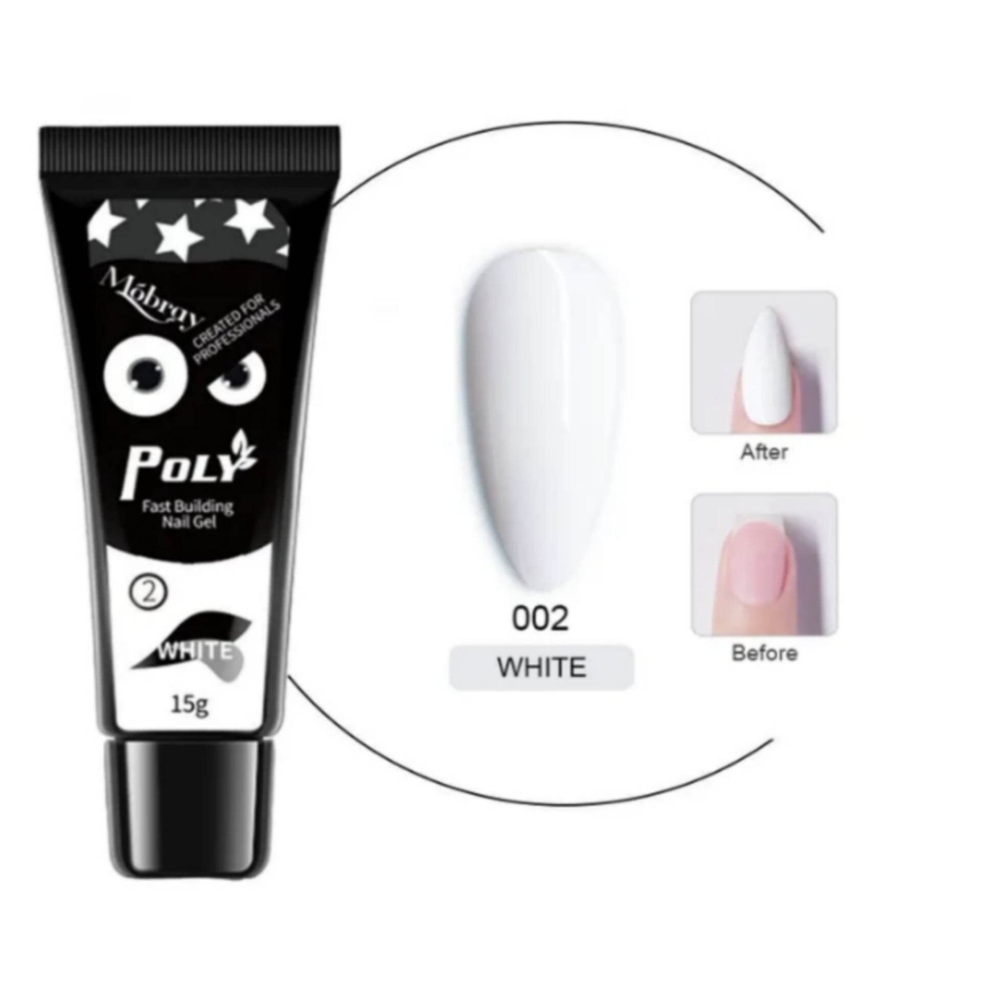 Kit Polygel cu lampa, Mobray, Cu 5 culori, Multicolor - eMAG.ro