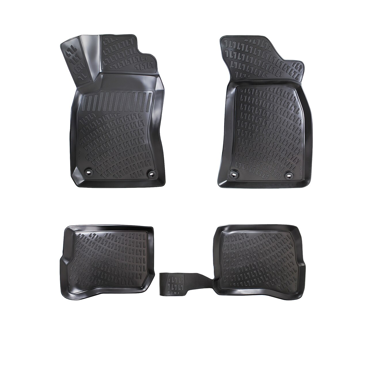 Set covorase auto din cauciuc TPE, Dedicate Audi A4 B5 (TYP 8D) 1994-2001, Smartic®, 4 piese ...