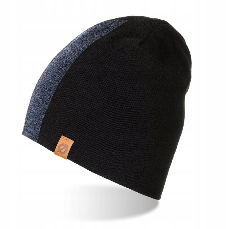 Caciula barbati, Brodrene, Acril, 56-60 cm, Negru/Albastru - eMAG.ro