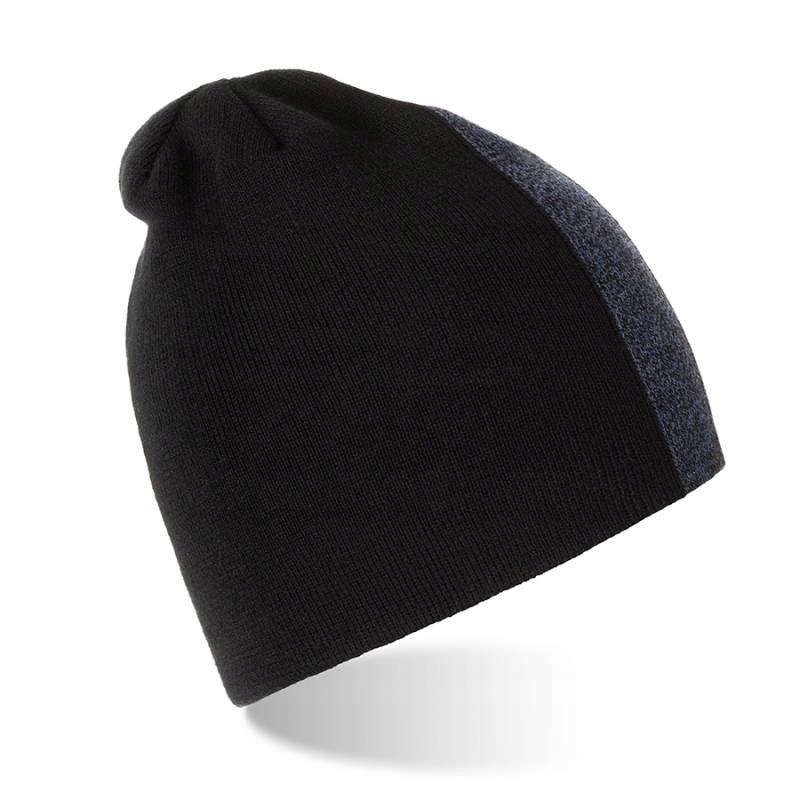 Caciula barbati, Brodrene, Acril, 56-60 cm, Negru/Albastru - eMAG.ro