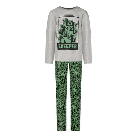 Детска пижама Minecraft Creepers Grey, Размер 140, Многоцветен - eMAG.bg