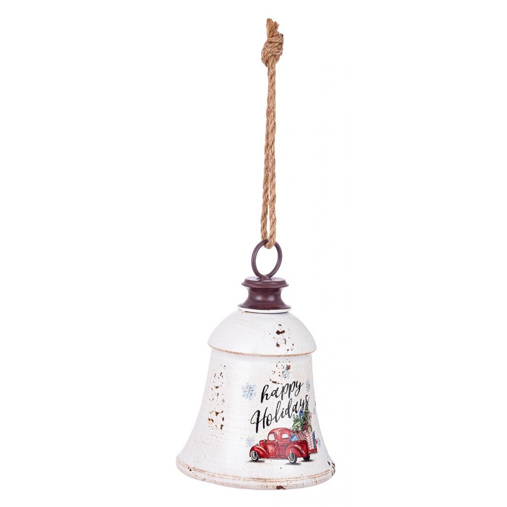 Set 6 ornamente brad Clopotel 15x15x26 cm - eMAG.ro