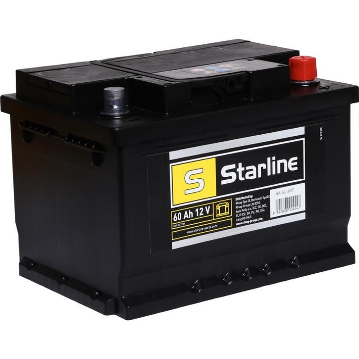 Baterie auto STARLINE Premium 12V 60Ah 540A - eMAG.ro