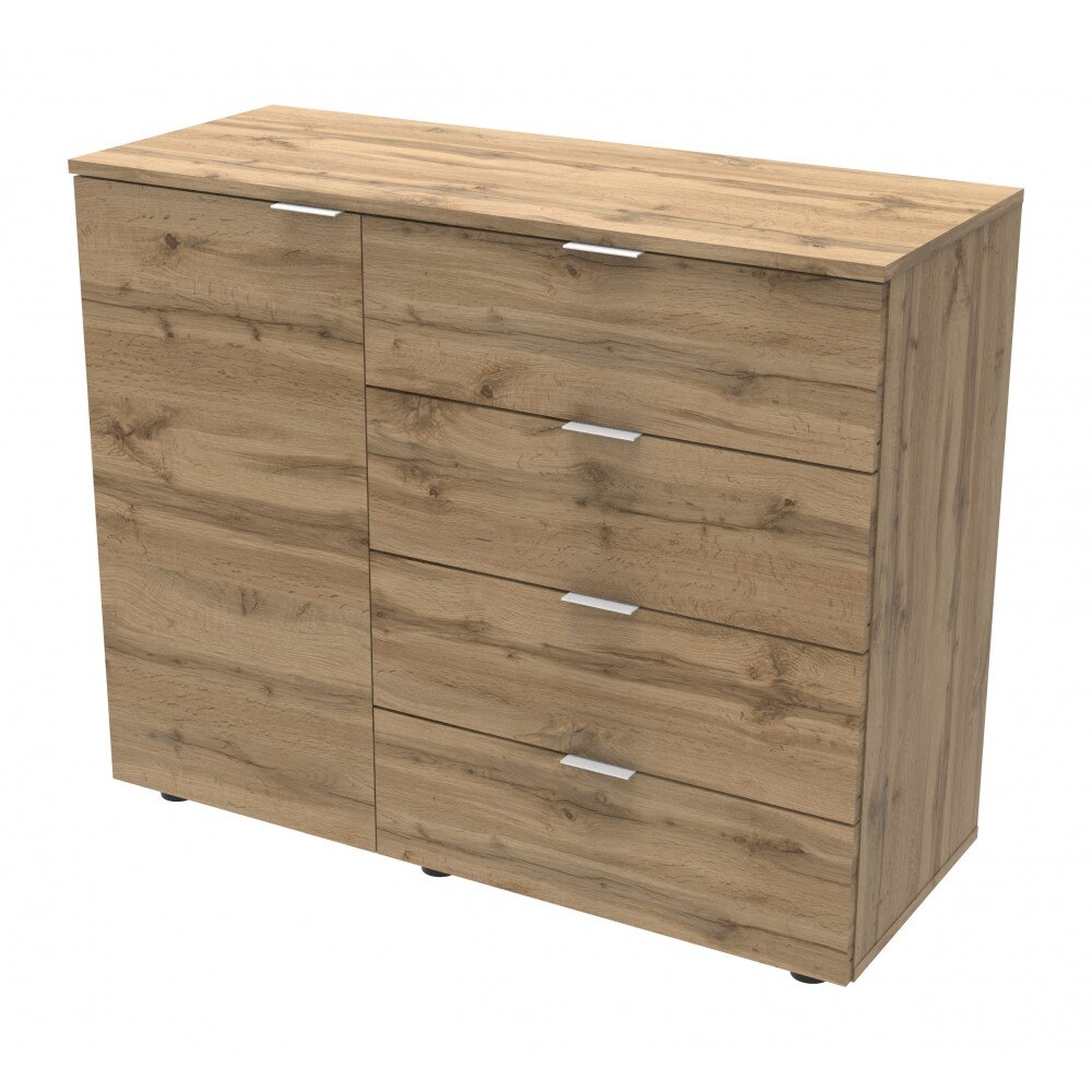 Set dormitor Chloe, 150x52x193, stejar - eMAG.ro