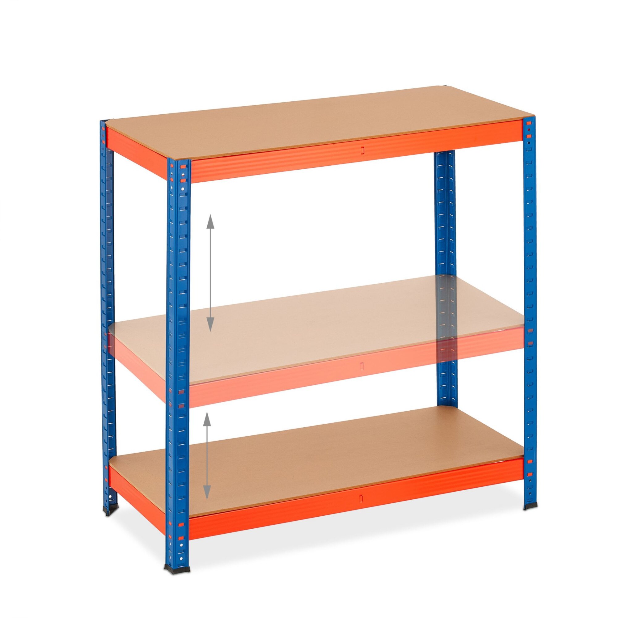 Raft metalic cu 5 polite, dimensiuni 180 x 90 x 40 cm, capacitate ...