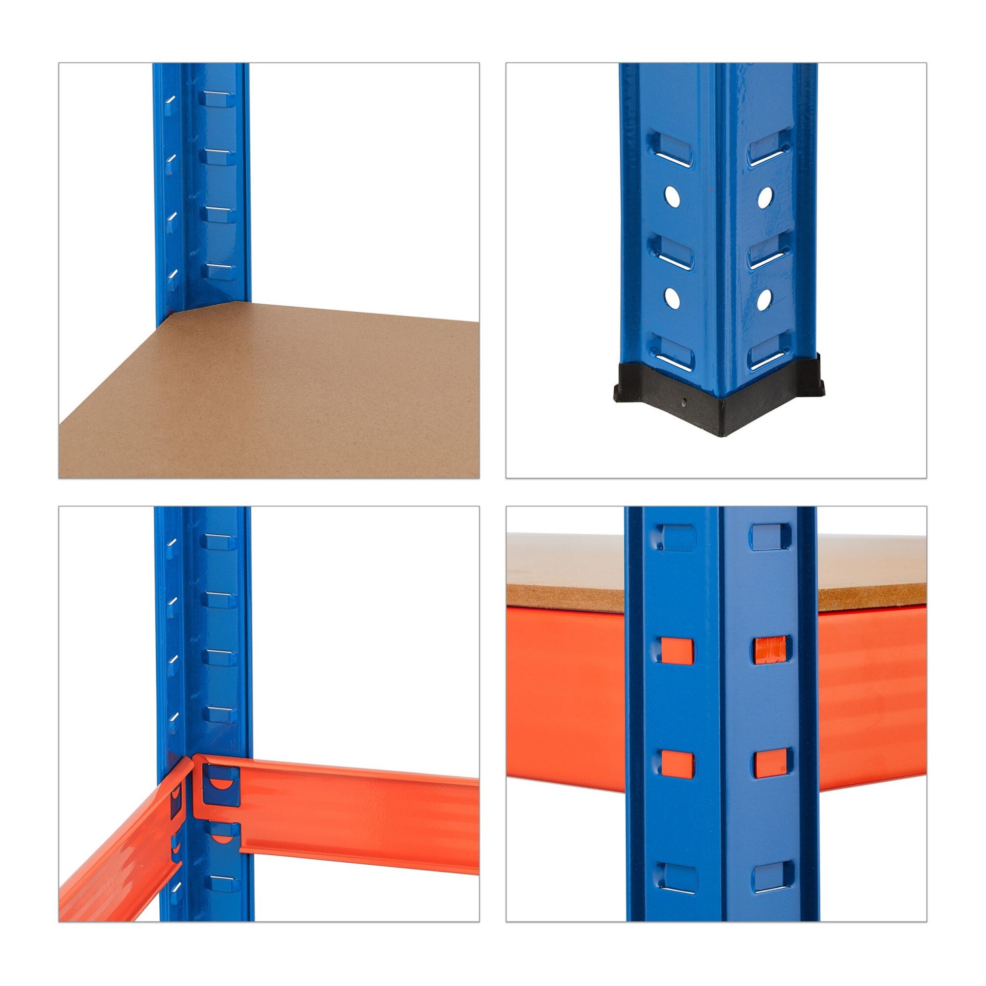 Raft metalic cu 5 polite, dimensiuni 180 x 90 x 40 cm, capacitate ...